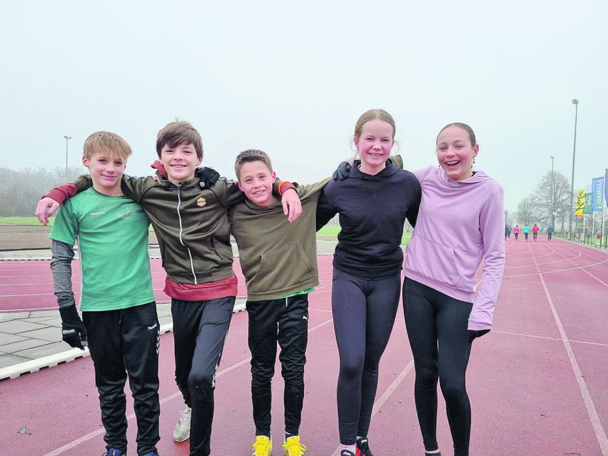 5 AVH atleten naar NK Atletiek - Rond Haaksbergen
