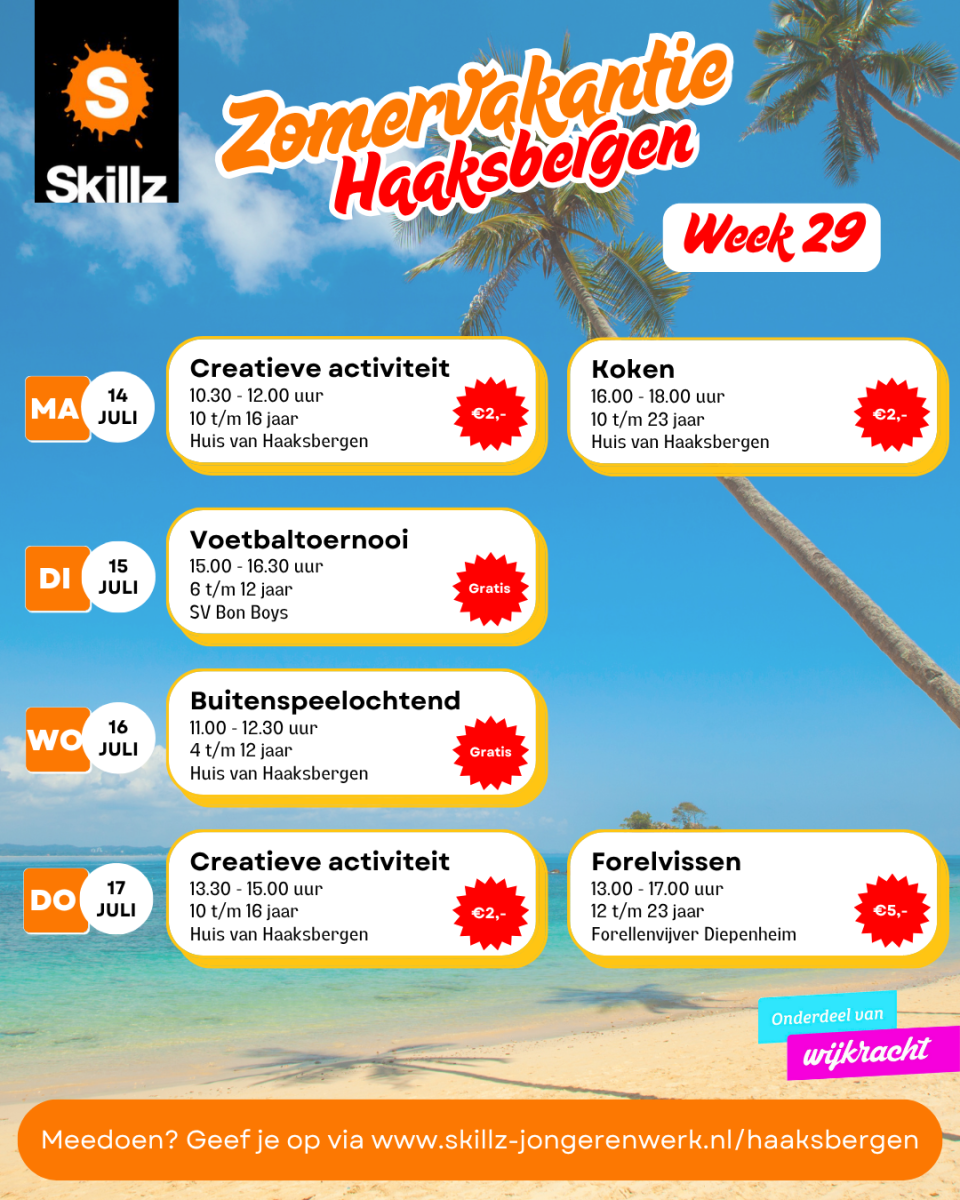 Zomerpret met Skillz Jongerenwerk - Rond Haaksbergen